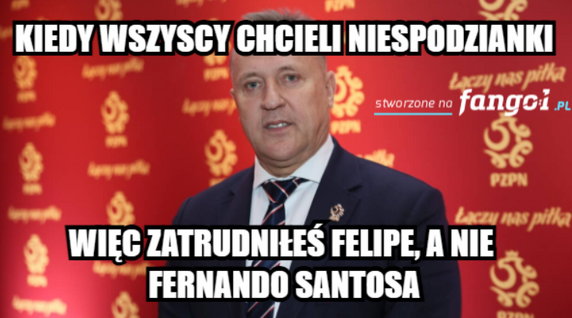 Fernando Santos trenerem reprezentacji Polski! Internauci w formie ...
