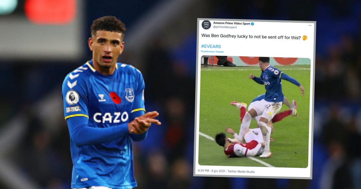 Premier League: Ben Godfrey ostro sfaulował rywala. Nie poniósł ...