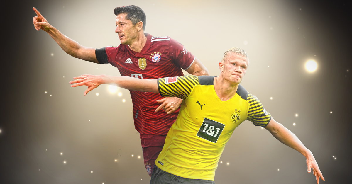 Erling Haaland kontra Robert Lewandowski. Kto królem strzelców Bundesligi? - Przegląd Sportowy