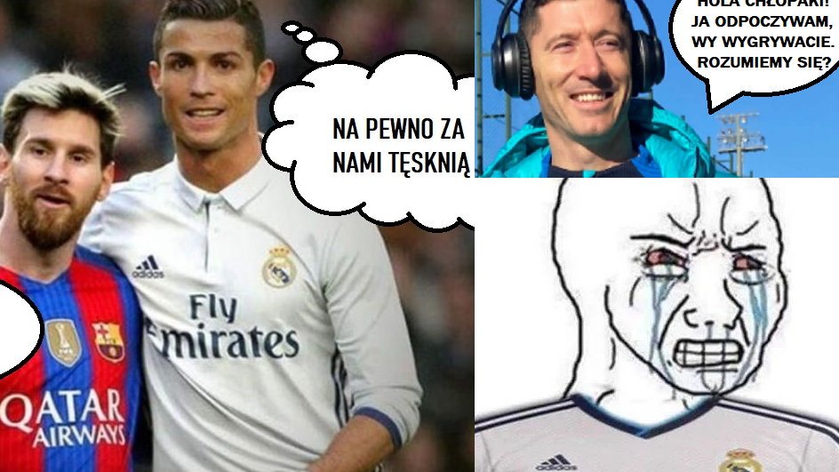 "Ja odpoczywam, wy wygrywacie". El Clasico bez Roberta Lewandowskiego ...