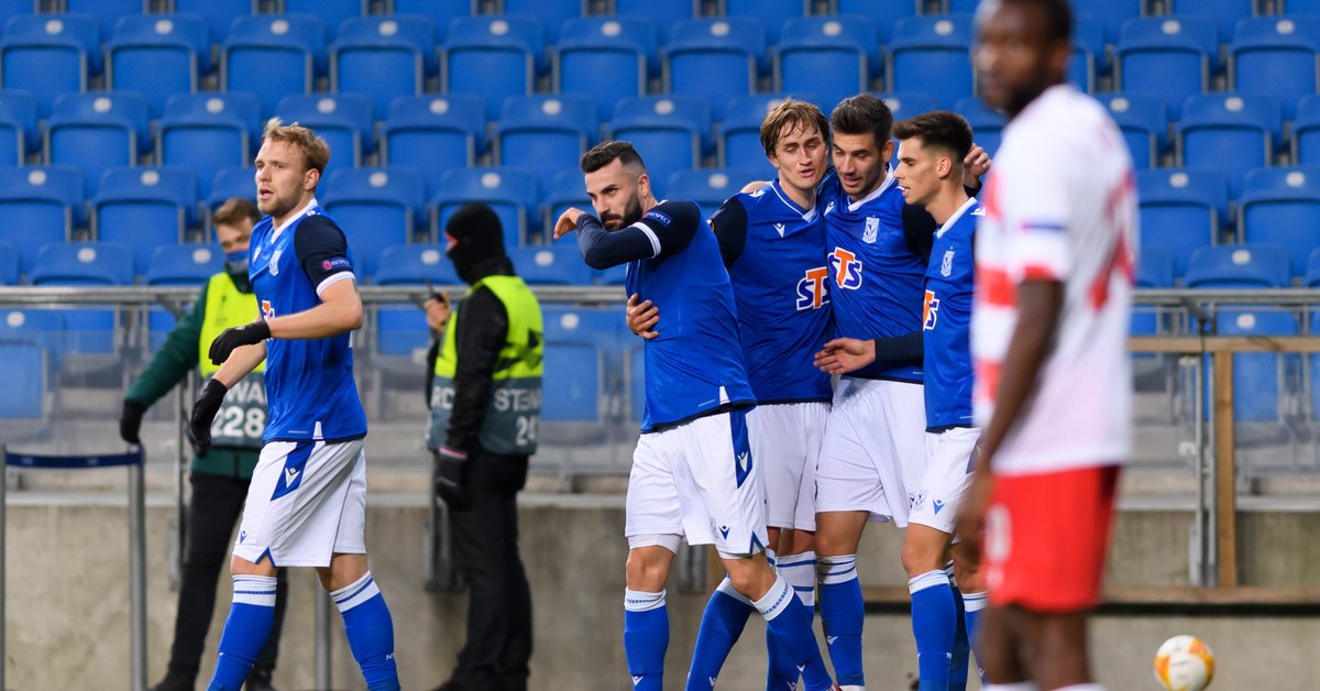 Lech – Standard. Gol Mikaela Ishaka | Liga Europy - Przegląd Sportowy Onet