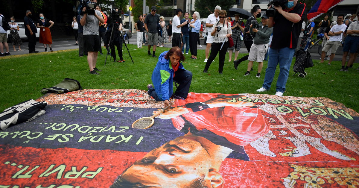 Wsparcie dla Novaka Djokovicia. Nick Kyrgios broni Serba. Australian ...