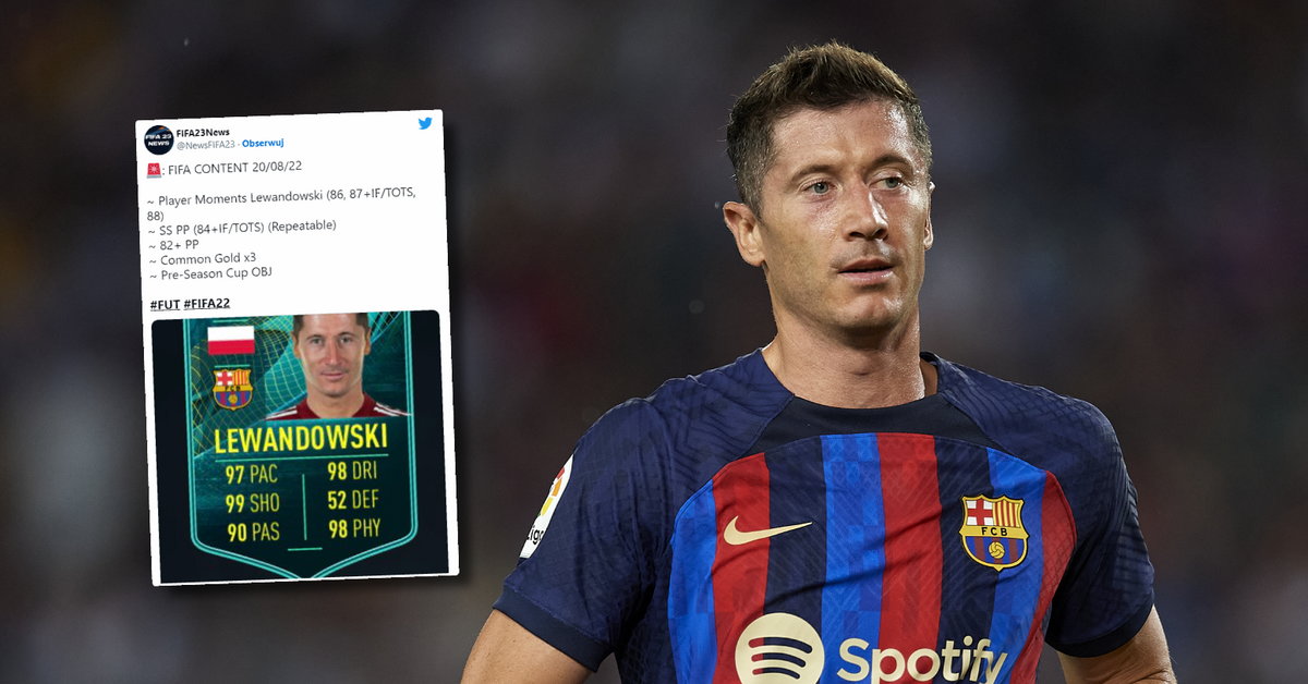 FIFA 22. Wyjątkowa karta Lewandowskiego w FC Barcelona. To będzie hit ...