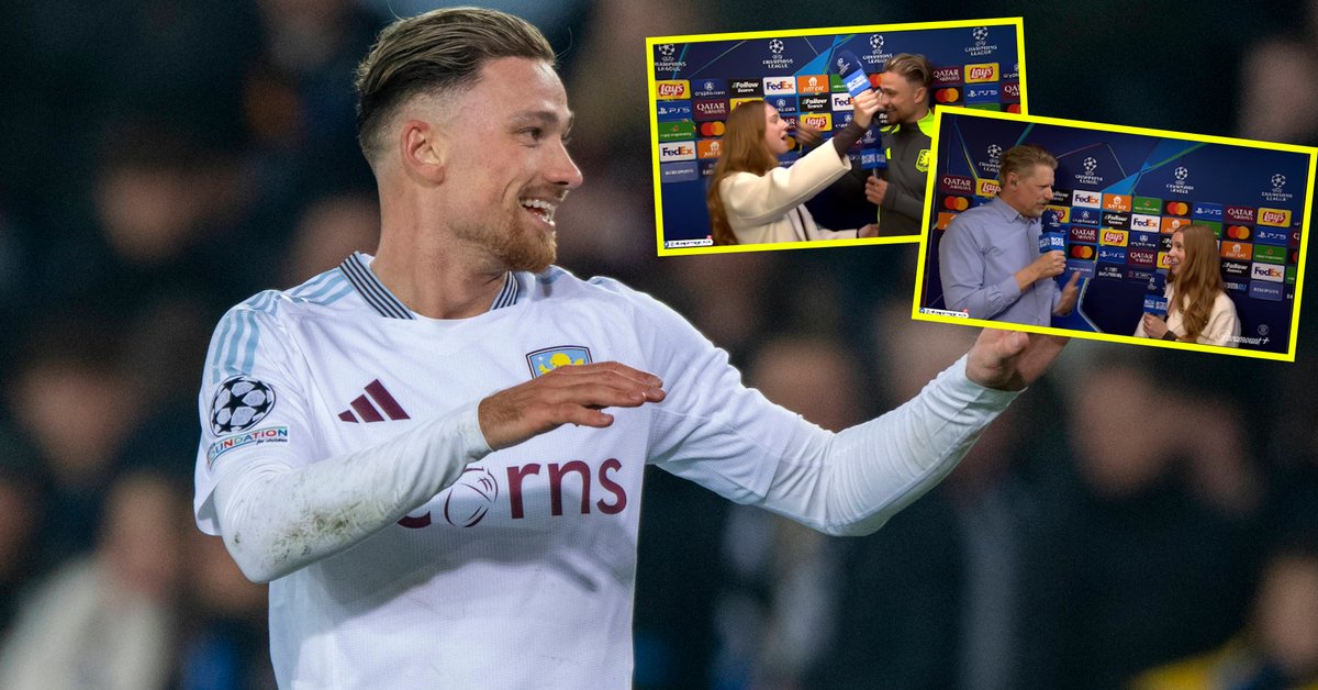 Matty Cash udzielił wywiadu wyjątkowej osobie. "Kocham cię". Wideo robi ...