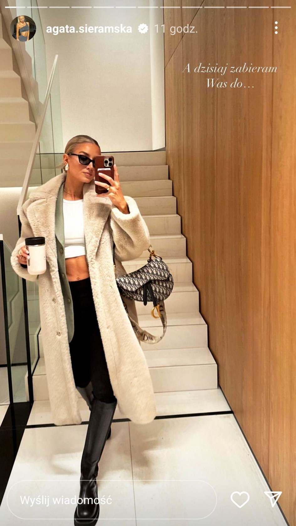 Dziewczyna Arkadiusza Milika w świetnej stylizacji. Pokazała zdjęcie - Przegląd Sportowy