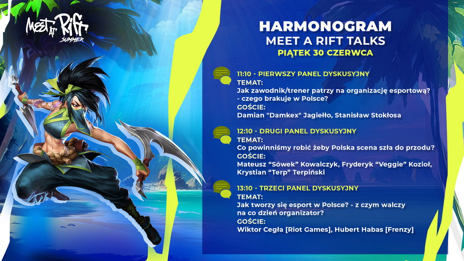 Co, gdzie i kiedy? Znamy harmonogram na Meet at Rift Summer - Przegląd ...