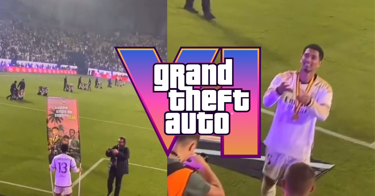 Jude Bellingham nie mógł się oprzeć. Piłkarze Realu niczym z GTA 6 ...