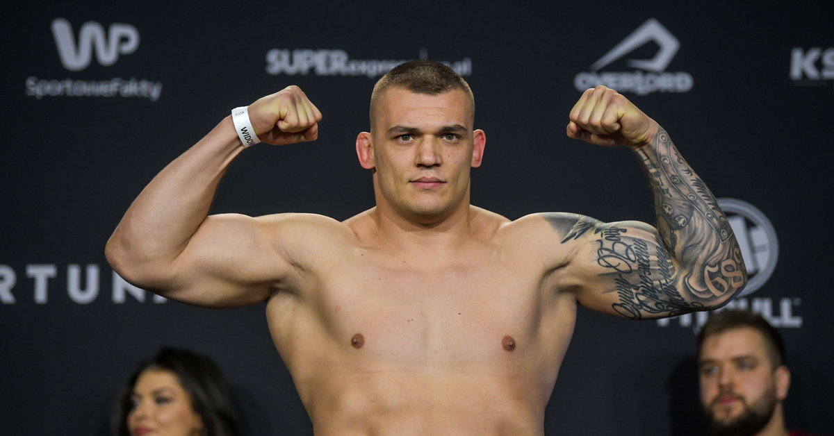 Potężny nokaut Stosicia w walce wieczoru KSW 87! Nie było czego zbierać - Przegląd Sportowy Onet