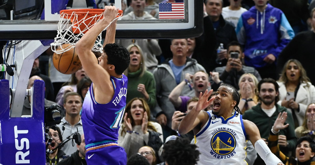 Utah Jazz rzutem na taśmę wygrywa z mistrzami NBA! Zdecydował wsad w ...