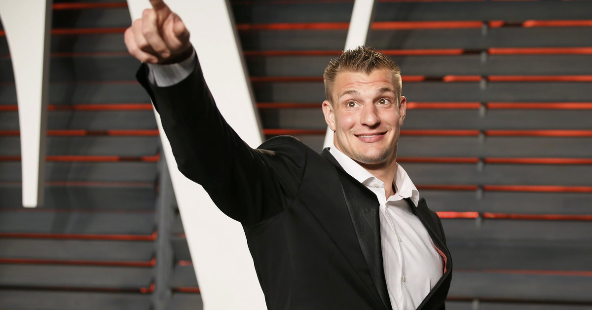 Rob Gronkowski fanem WWE - Przegląd Sportowy Onet
