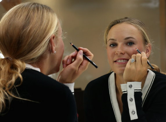 Makijaż Caroline Wozniacki - Przegląd Sportowy