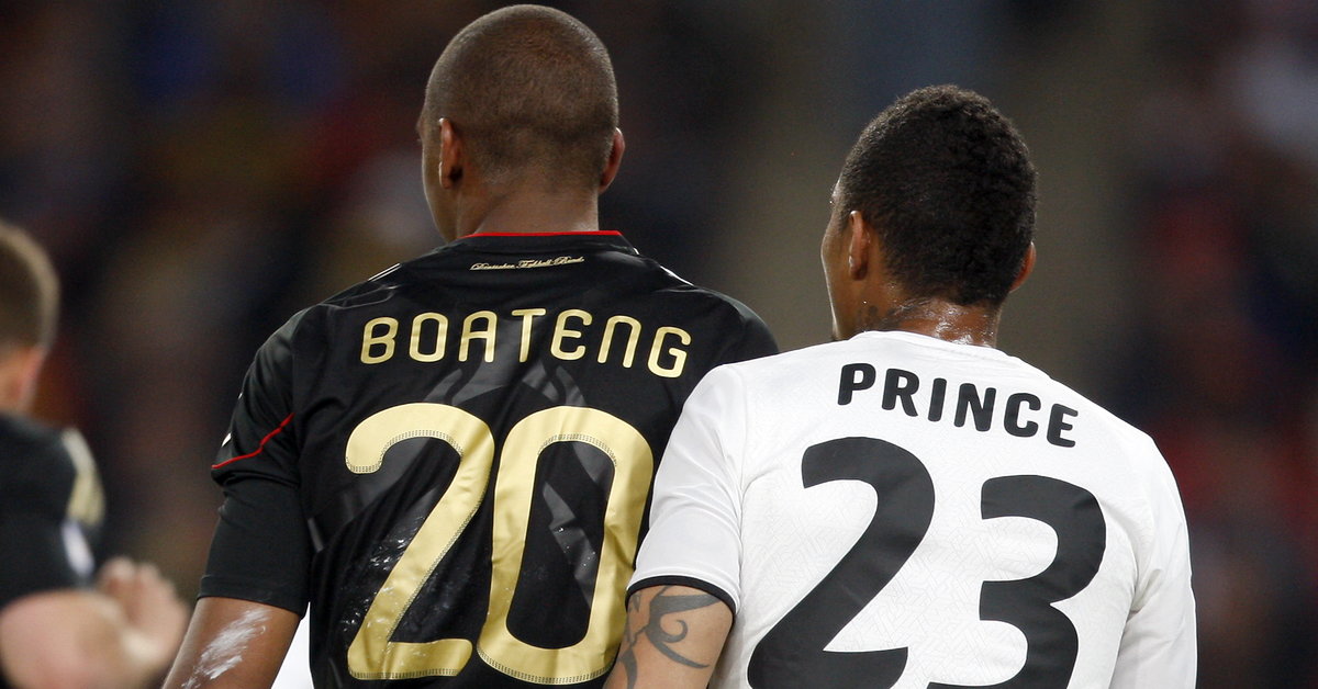 Zwaśnieni bracia Jerome i Kevin-Prince Boateng. Zwaśnieni bracia Jerome i Kevin-Prince Boateng.