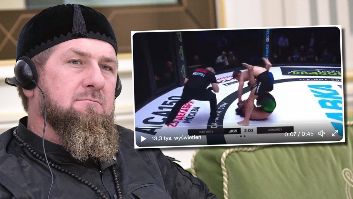Syn Kadyrowa zadebiutował w MMA. Walka była wielką farsą. Wideo ...