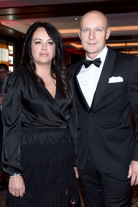 Szymon Marciniak pokazał żonę. Pojawił się z nią na Gali Mistrzów ...