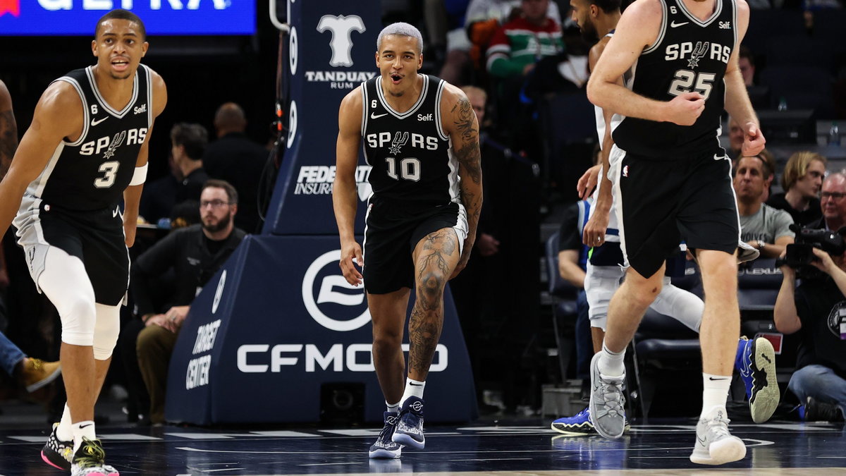 Jeremy Sochan jest jednym z najszybszych graczy w NBA - Przegląd Sportowy