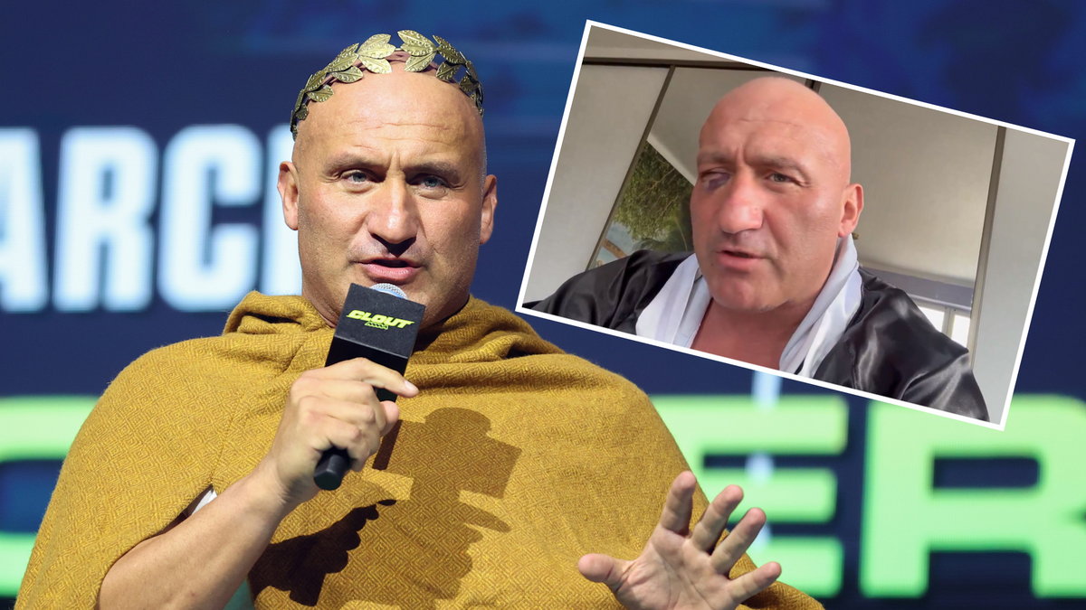 Marcin Najman uderza w Jacka Murańskiego. Marcin Najman uderza w Jacka Murańskiego.