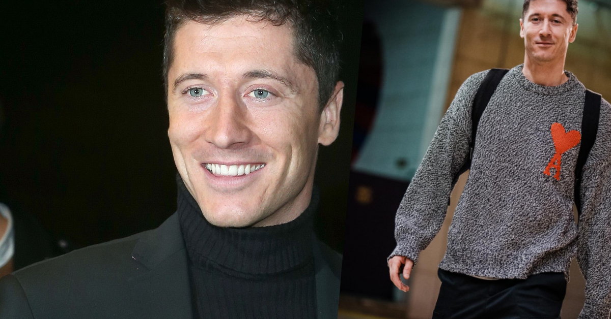 Sweter Roberta Lewandowskiego zwracał uwagę. Cena? Wysoka - Przegląd ...