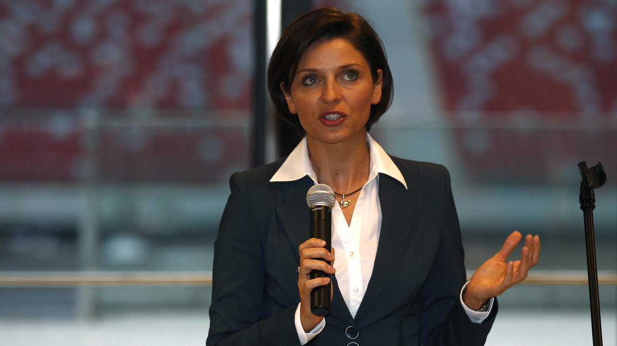 Joanna Mucha: czekamy na wielką piłkarską fiestę - Przegląd Sportowy Onet