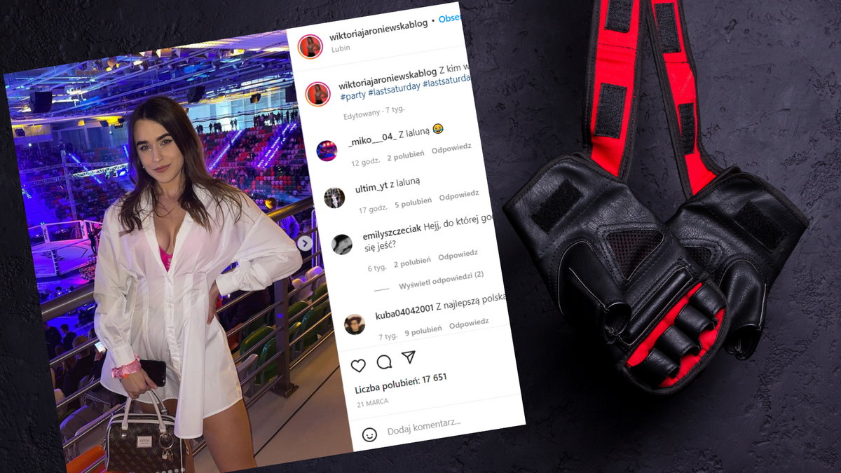 FAME MMA 14: fani poruszeni nową gwiazdą. Kim jest Wiktoria Jaroniewska ...