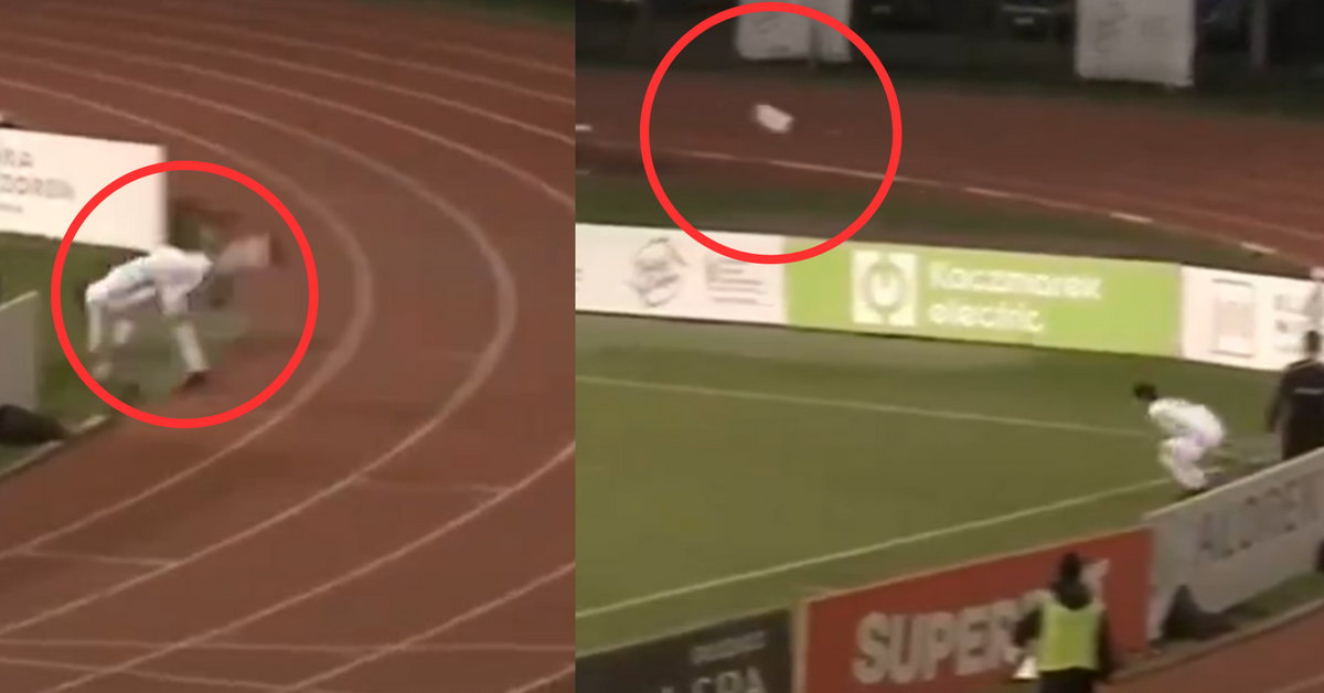 Szok! Sceny w polskiej 2. lidze. Nagranie hitem [WIDEO] - Przegląd Sportowy Onet
