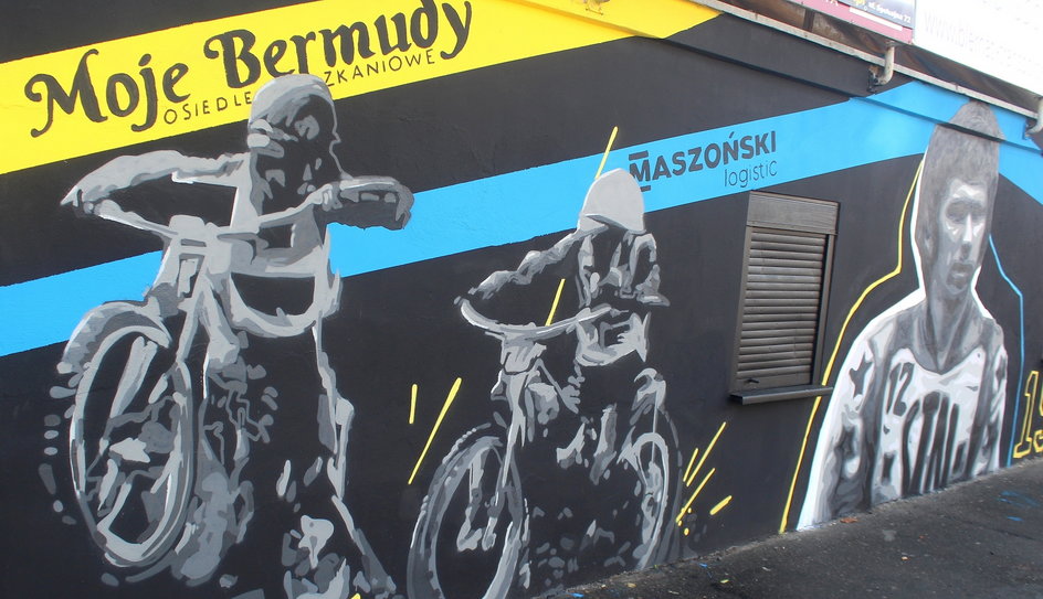 Żużel. Gorzowskie legendy żużlowe uhonorowane na muralu okalającym ...