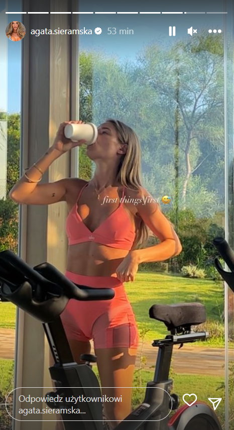 Partnerka Arkadiusza Milika odsłoniła swój umięśniony brzuch. Co za forma! - Przegląd Sportowy Onet