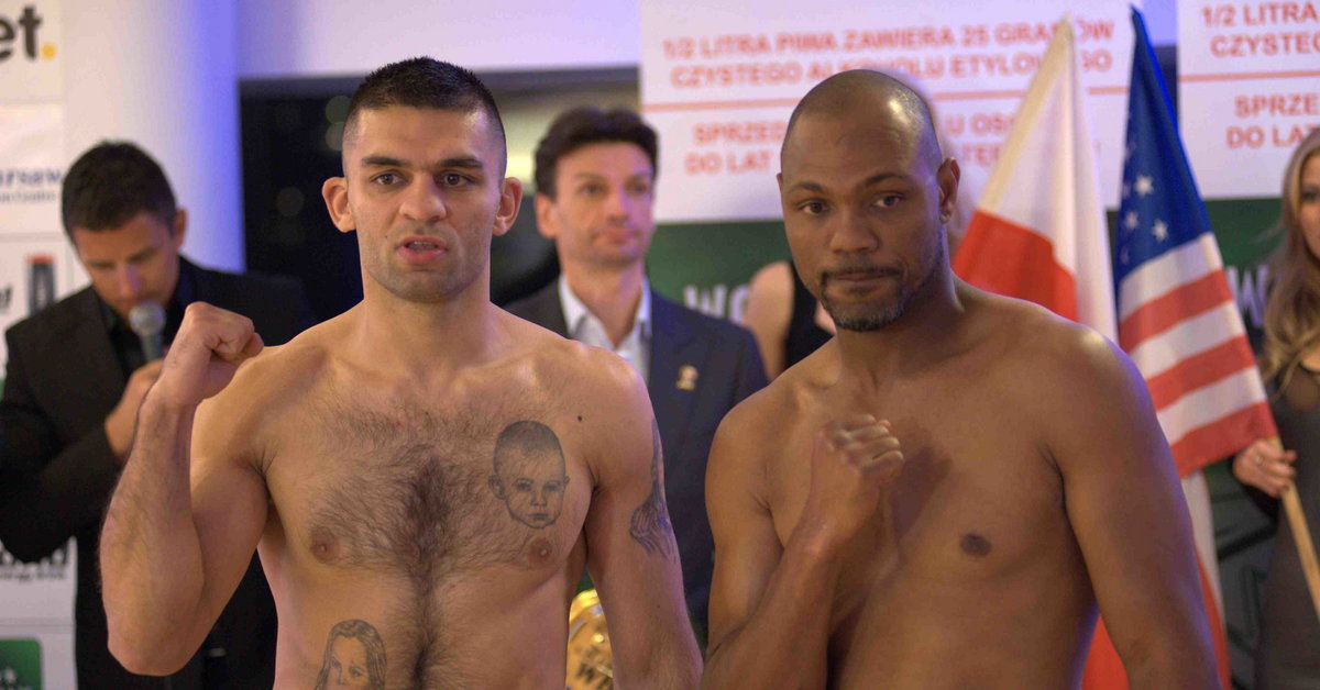 Ważenie przed galą Wojak Boxing Night - Przegląd Sportowy Onet