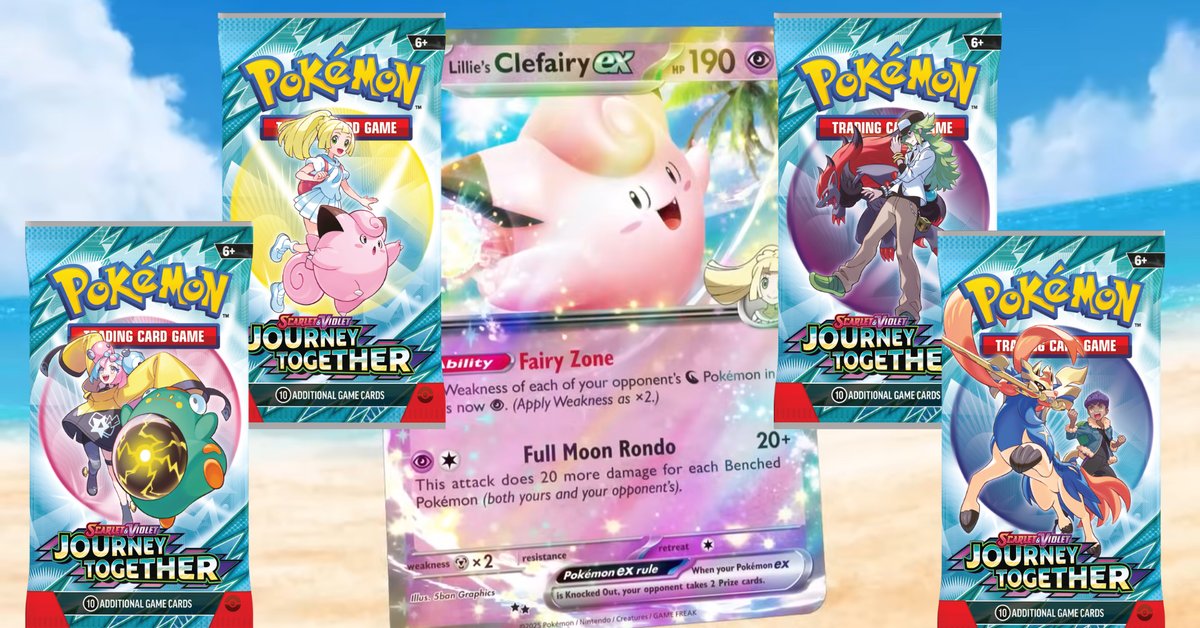 Nowe rozszerzenie Pokémon TCG Scarlet & Violet – Journey Together już ...