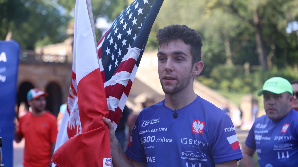 "Polski Forrest Gump" ukończył bieg przez całe USA. Od razu zabrał głos ...