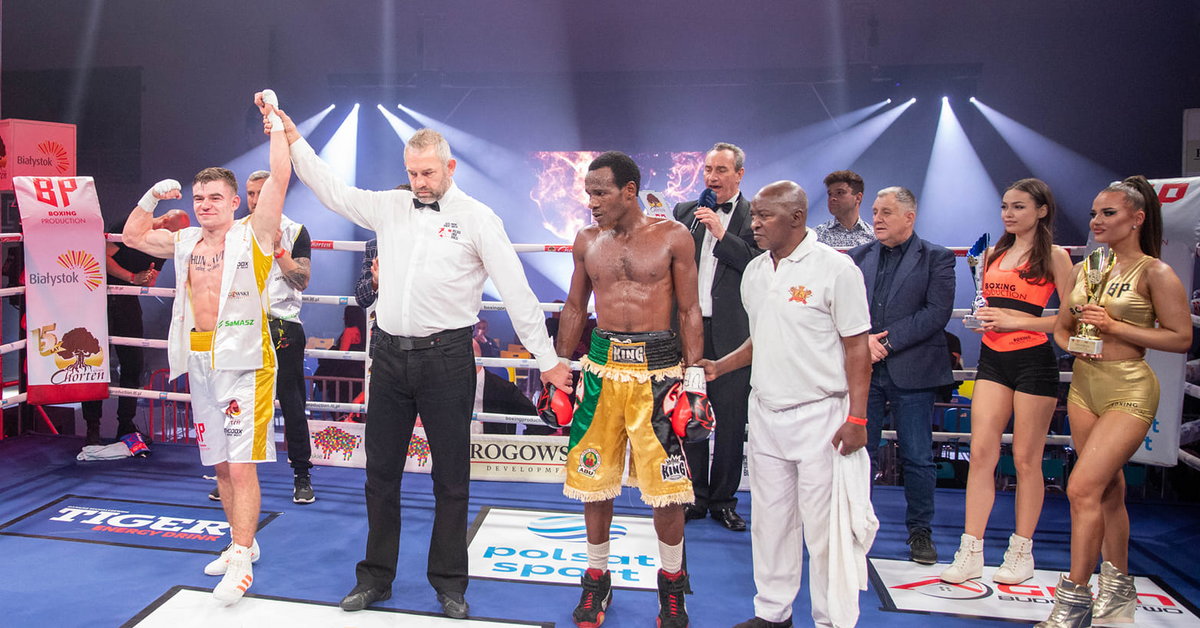 Cenne zwycięstwo Bartłomieja Przybyły na Białystok Boxing Night. Rywal ...