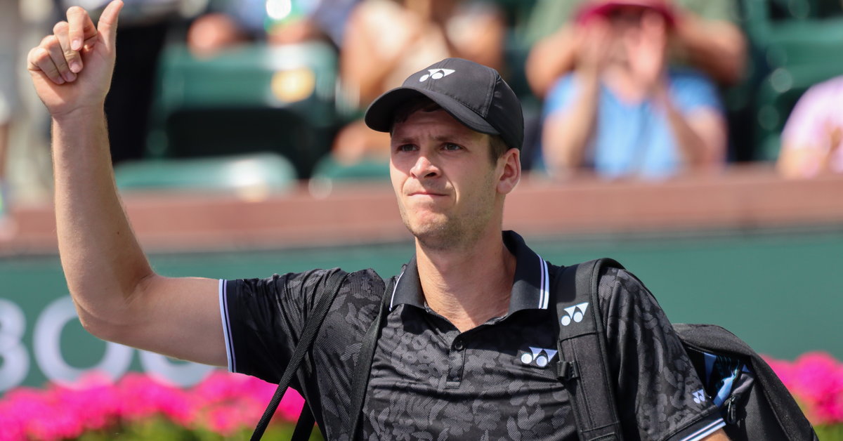 Hubert Hurkacz zostaje w USA. Przed nim turniej, w którym zachwycał ...