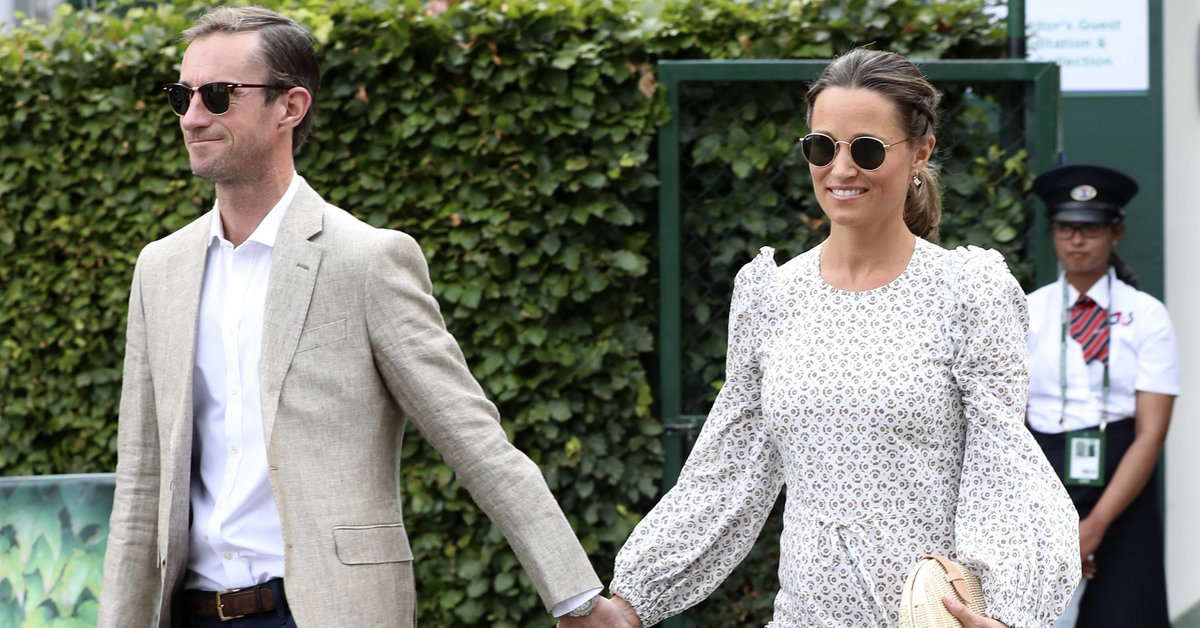 Pippa Middleton z mężem na Wimbledonie - Przegląd Sportowy