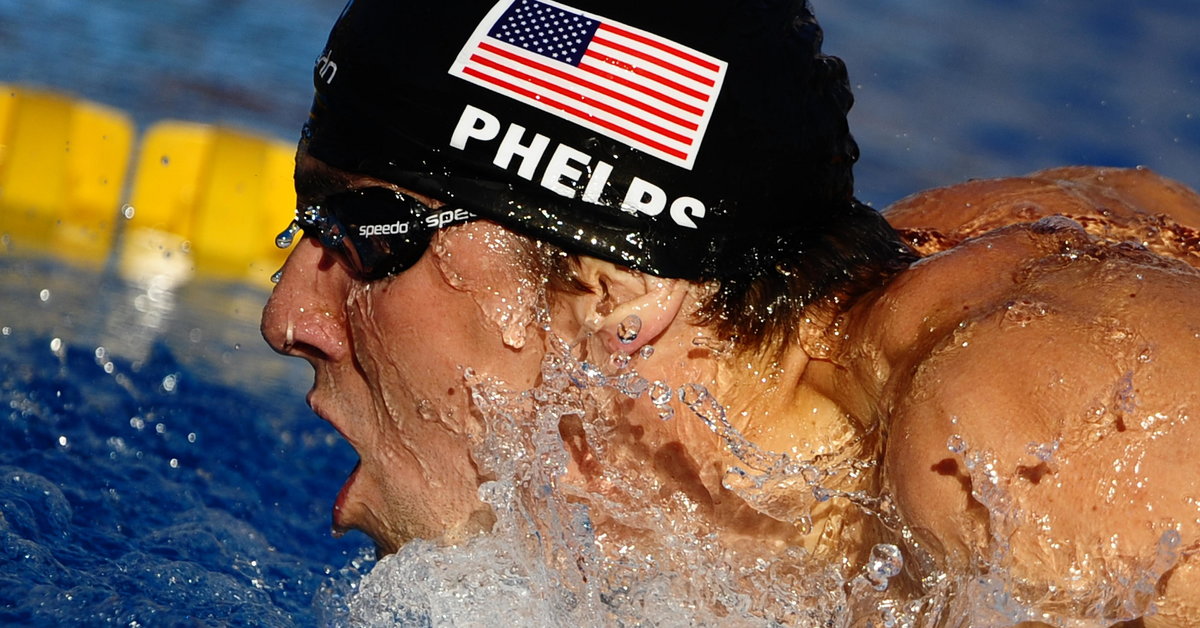 Michael Phelps wystartował po raz pierwszy od prawie dwóch lat ...