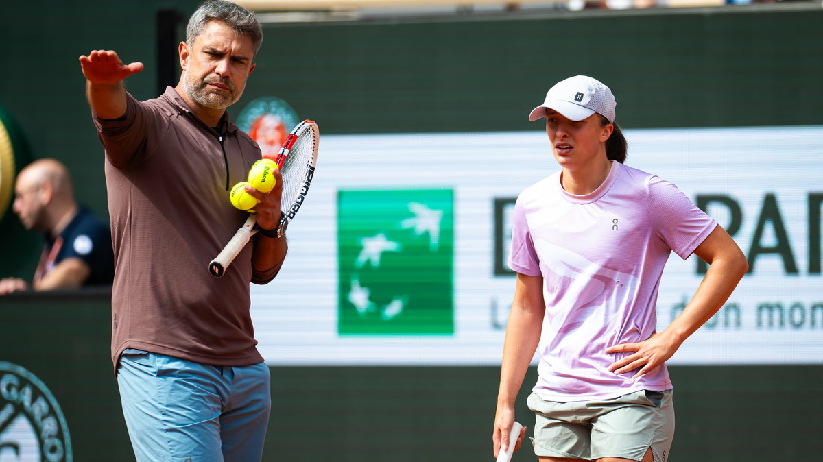 Trener Igi Świątek skontrował dziennikarza. "Wyczuwam pewien zawód ...