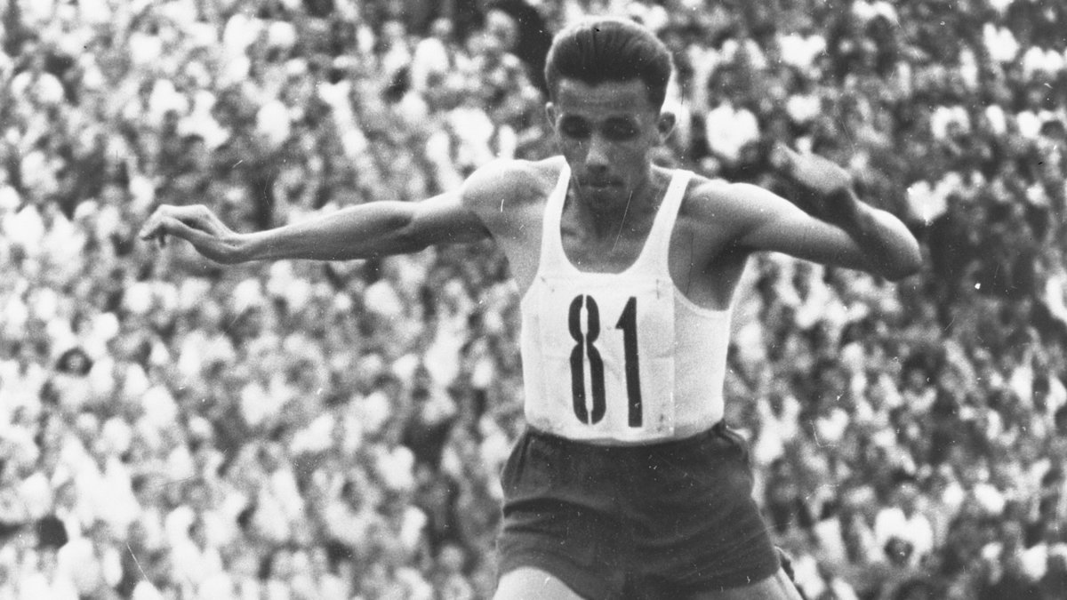 Lekkoatletyka. Mecz Polska - USA 1958 - Przegląd Sportowy