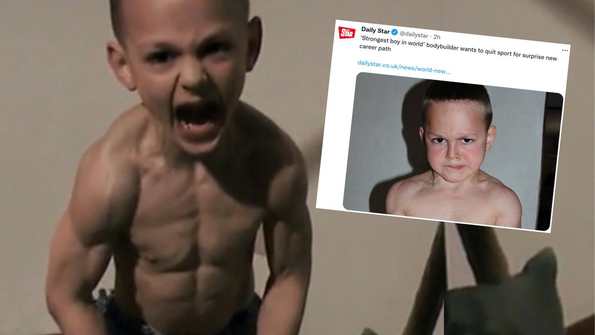 "Najsilniejszy chłopiec na świecie" może zakończyć karierę. "Chce ...