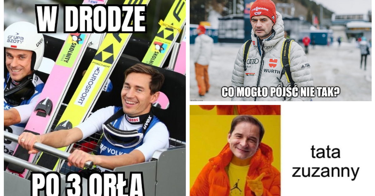 TCS: Kamil Stoch i Dawid Kubacki rządzą. Zobacz memy po niedzielnym ...