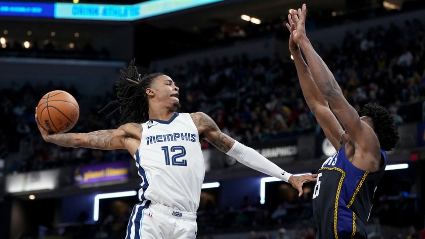 Co za wsad w NBA Szalona akcja zawodnika Memphis Grizzlies WIDEO Przegl d Sportowy Onet