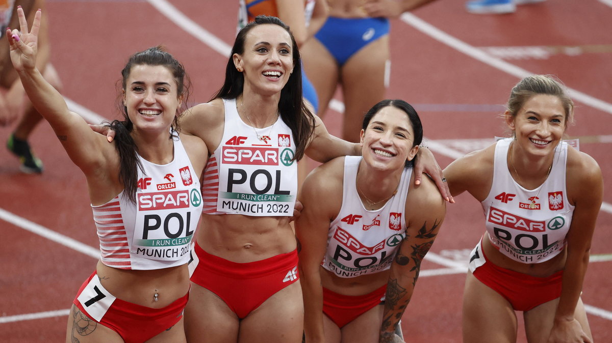 Polacy walczą o medale ME. NA ŻYWO. Sztafety 4x100 m. Relacja - Przegląd Sportowy