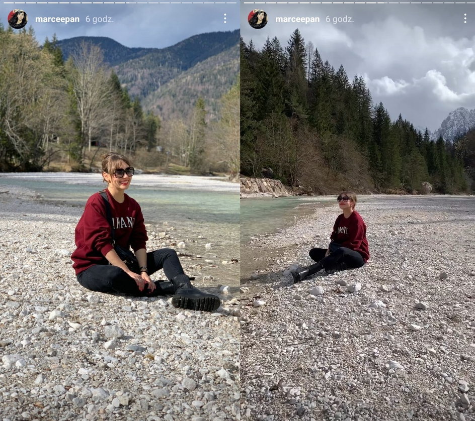 Ukochana Piotra Żyły świetnie się bawiła w Planicy. Marcelina Ziętek ...