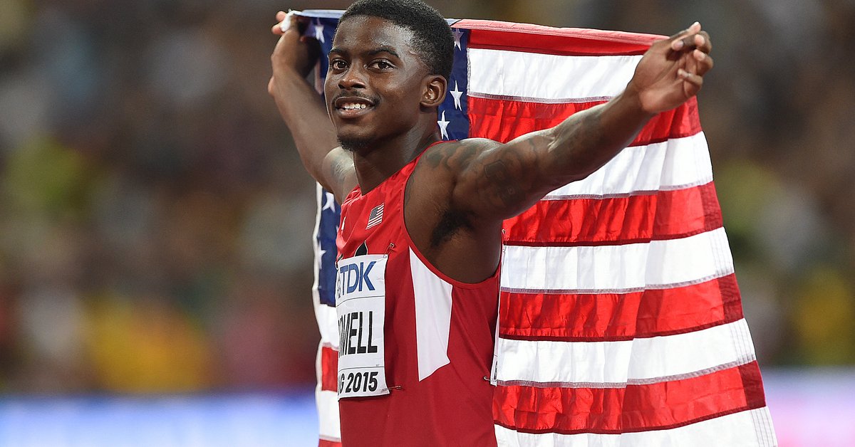 Trayvon Brommel uzyskał najlepszy wynik w tym sezonie na świecie na 100 ...