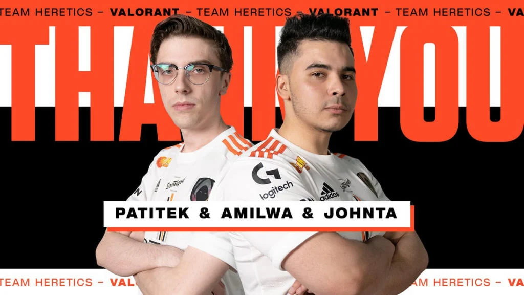 Valorant. paTiTek usiadł na ławce w Heretics - Przegląd Sportowy