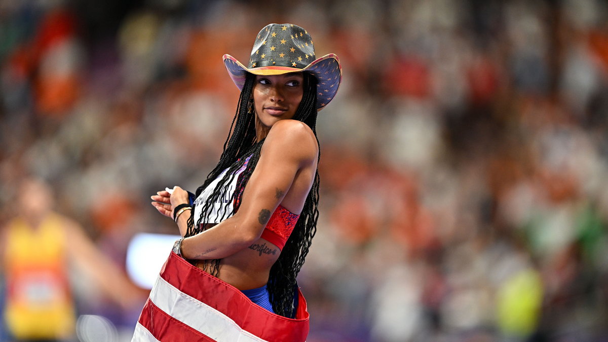 Złoty medal Davis-Woodhall w skoku w dal. Dominacja Amerykanek ...