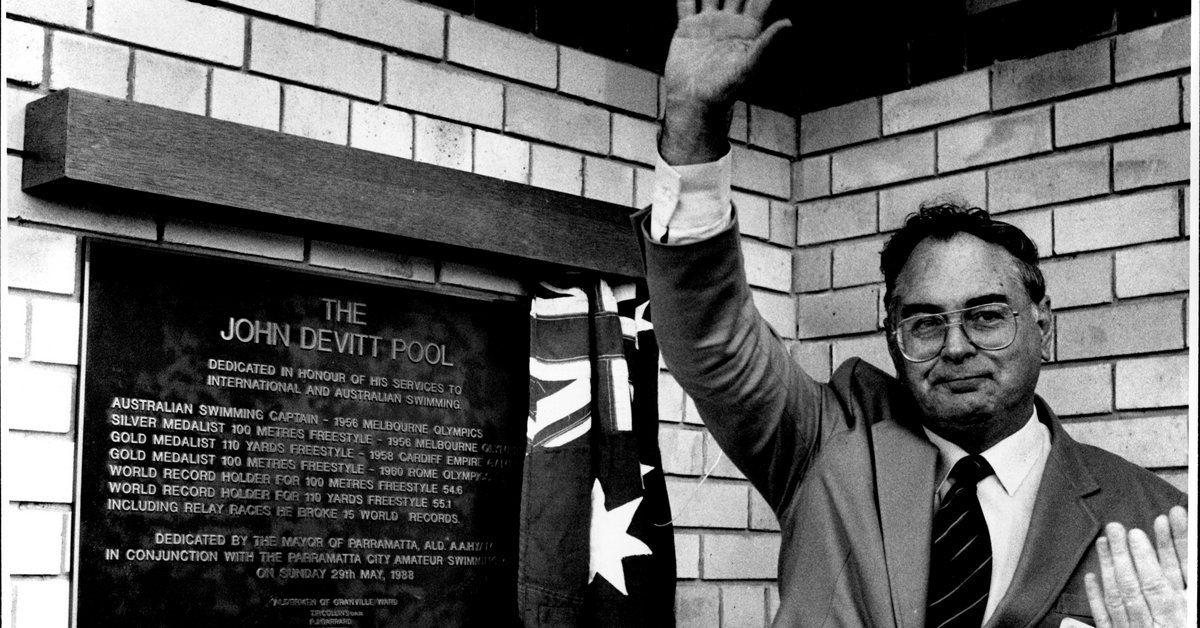 Nie żyje John Devitt, dwukrotny mistrz olimpijski - Przegląd Sportowy Onet