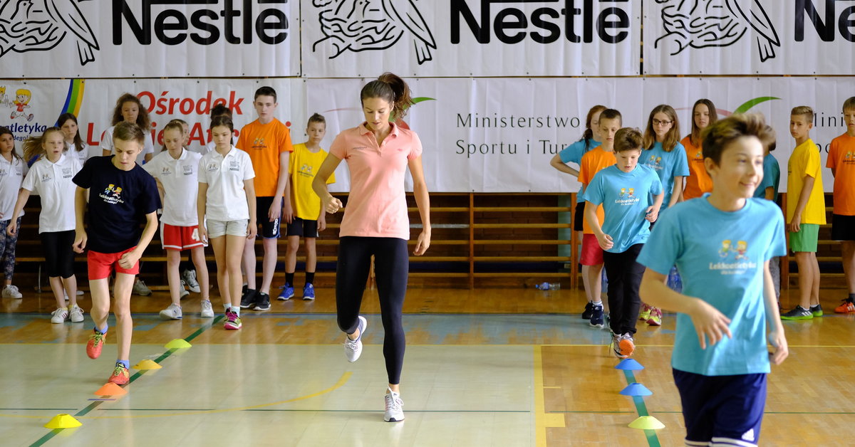 Lekcja WF-u z gwiazdą lekkoatletyki - Przegląd Sportowy Onet