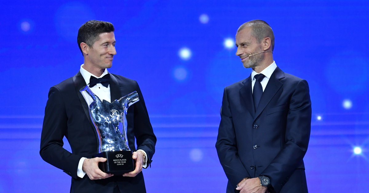 Robert Lewandowski piłkarzem roku UEFA. "To najbardziej prestiżowa ...