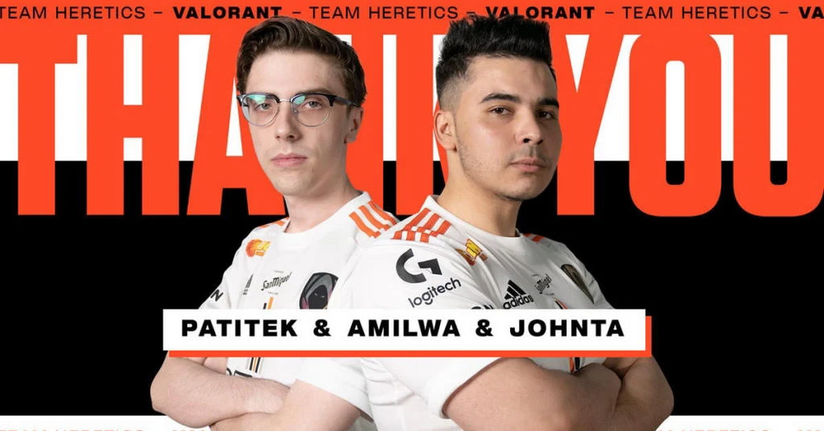 Valorant. paTiTek usiadł na ławce w Heretics - Przegląd Sportowy Onet