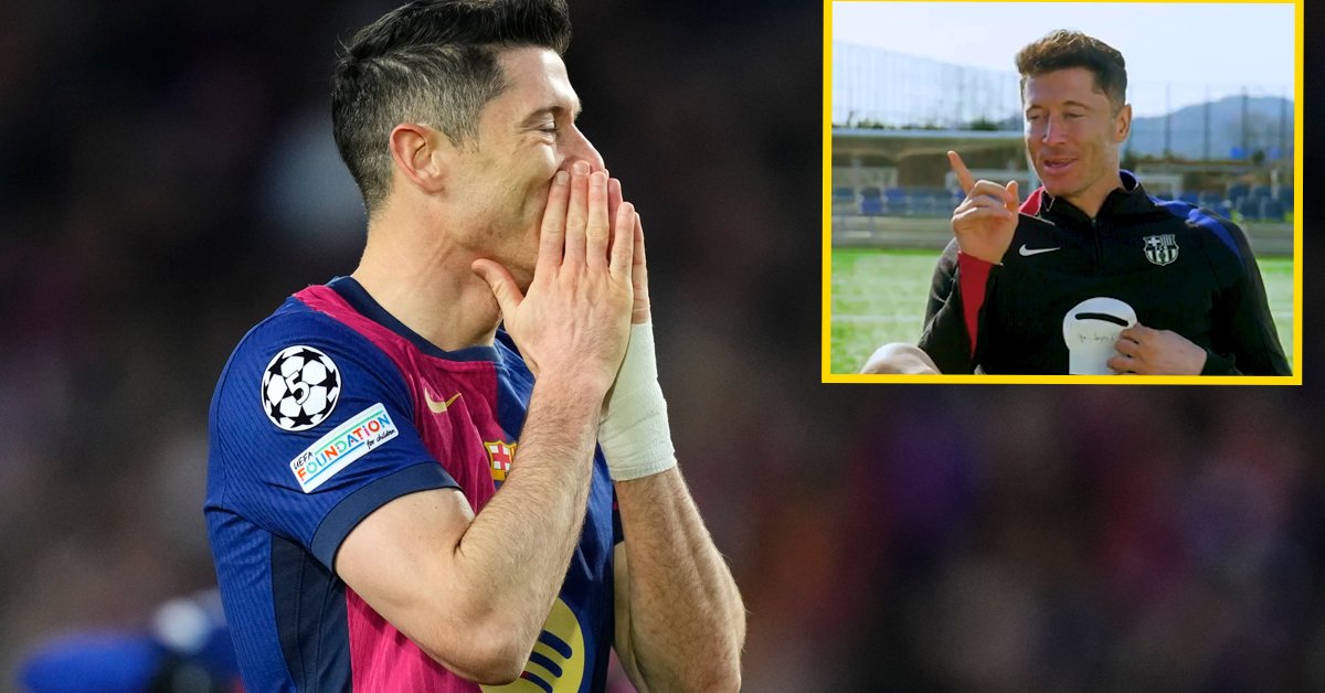 Robert Lewandowski poległ na pytaniu dotyczącym Igi Świątek. Ale numer ...