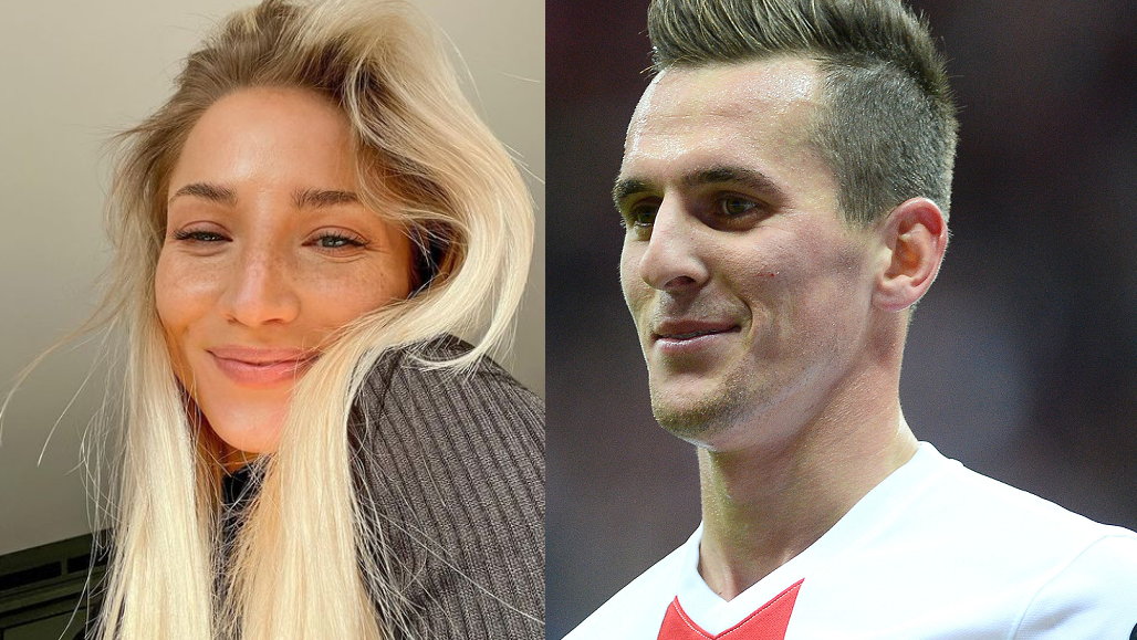 Dziewczyna Arkadiusza Milika w stylizacji znanej polskiej marki - Przegląd Sportowy
