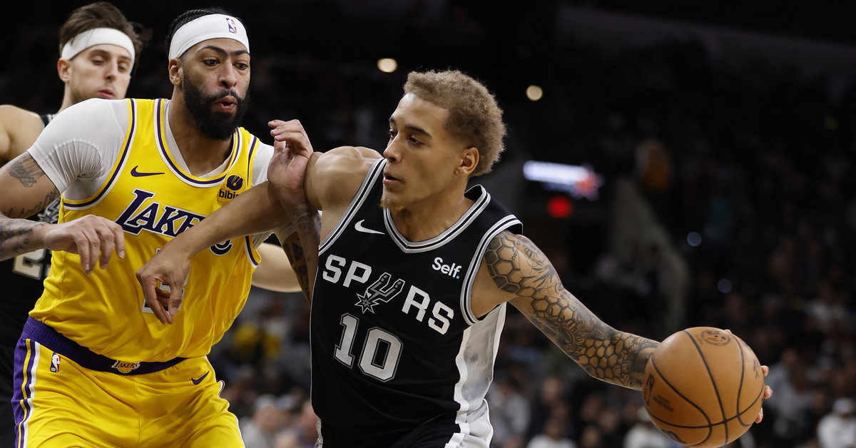 LeBron James nie grał, ale Jeremy Sochan i Spurs znowu przegrali ... LeBron James nie grał, ale Jeremy Sochan i Spurs znowu przegrali ...